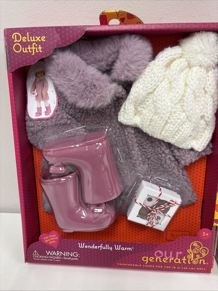 Our Generation Wonderfully Warm & All Aflutter Outfits for 18" Dolls ...
