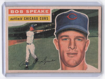 1956 Topps #66b Bob Speake Very good | eBay