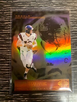 ELI MANNING 2022 Panini Chronicles Draft Picks ILLUSIONS BRONZE #3 NY ...