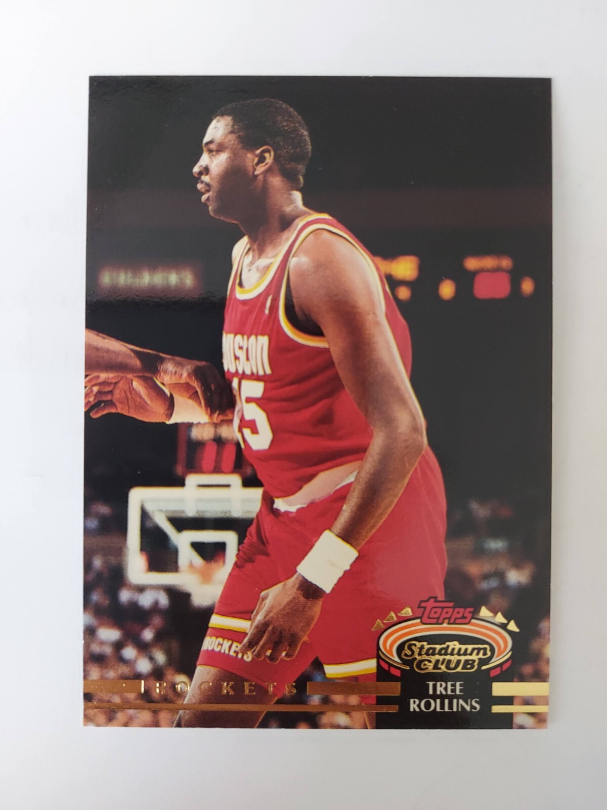 1992-93 Topps Stadium Club NBA #337 Tree Rollins Houston Rockets | eBay
