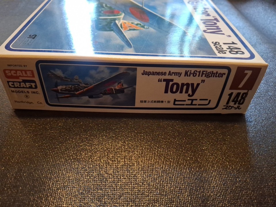 Otaki Ki-61 Japanese Fighter "Tony" 1/48 OPEN BOX COMPLETE KIT US ...