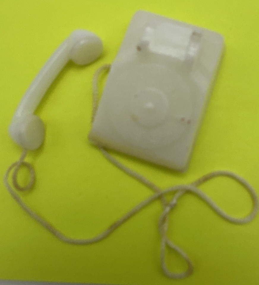 Barbie Babysits White Rotary Phone Telephone Intact #953 RARE Vintage ...