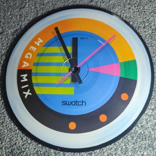 SWATCH WURLITZER PROMOTIONAL PICTURE DISC 7" VINYL RECORD 45 EP JUKEBOX ...