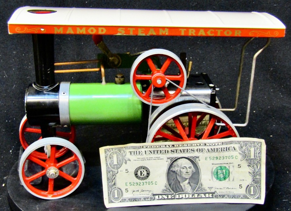 Mid 60s Mamod TE1a Live Steam Tractor Air Tested - Toy Gift Boys Men ...