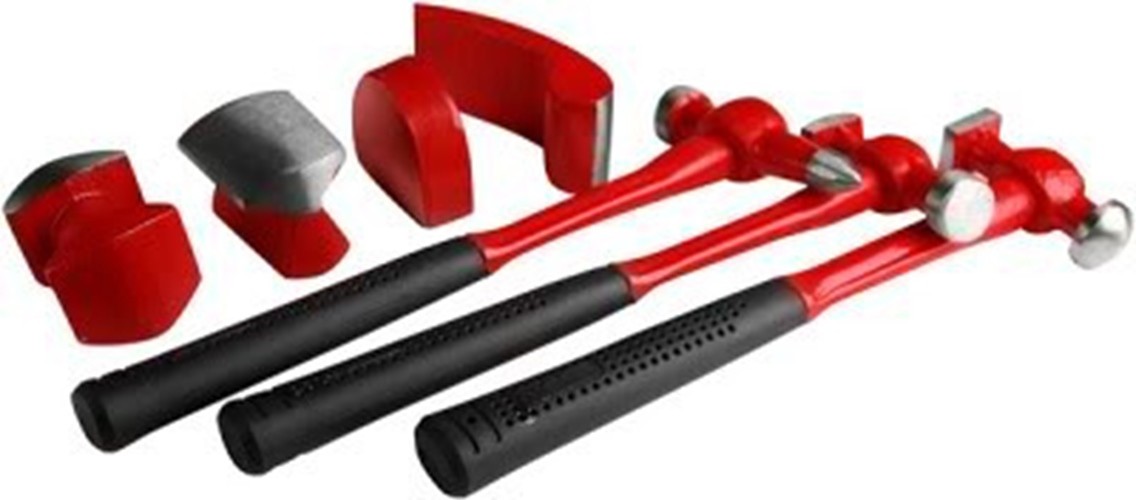 7 Piece Autobody Dent Hand Dolly Hammer Repair Tool Set for sale online ...