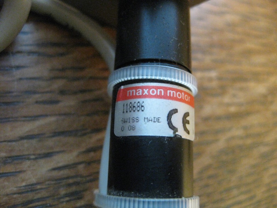 Maxon DC Motor 110322 Gearhead Swiss Made Servo CNC 118686 24VDC With ...