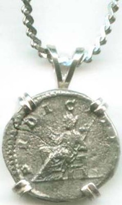223AD Roman Silver Coin Empress Julia Maesa & Chastity Modesty Goddess ...
