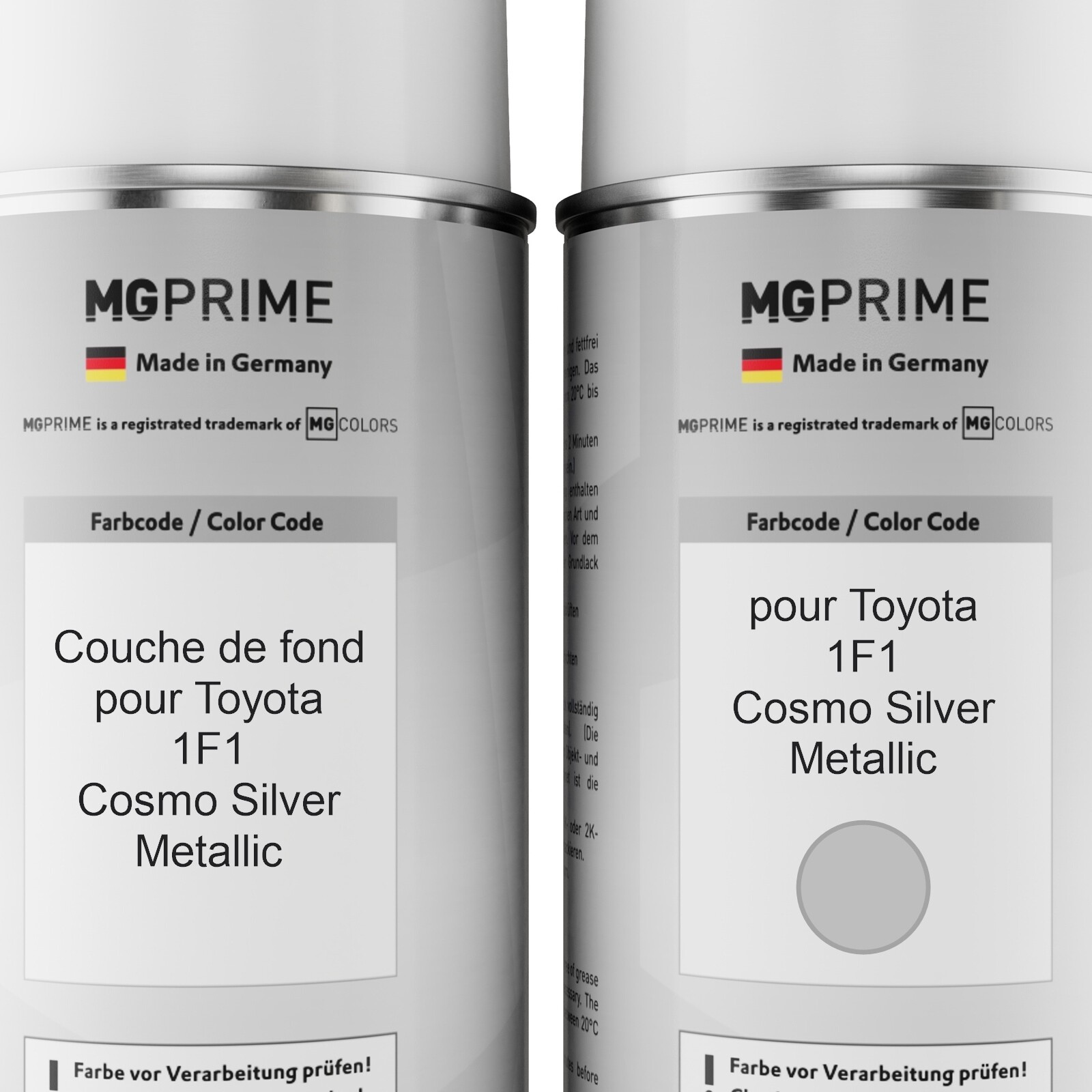 Peinture Voiture kit bombe aérosol 2c pour Toyota 1F1 Cosmo Silver ...