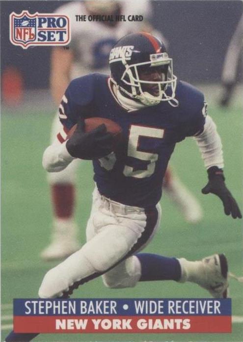 1991 Pro Set Stephen Baker #55 for sale | eBay