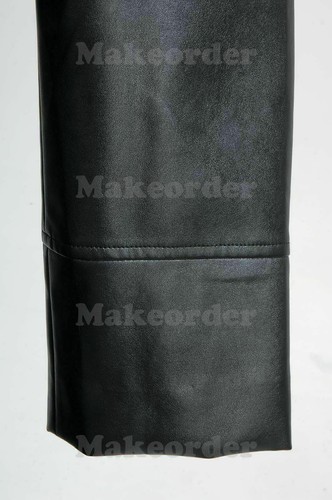 Matrix Neo Long Black Leather Trench Coat Outfit Costume Cosplay Jacket ...