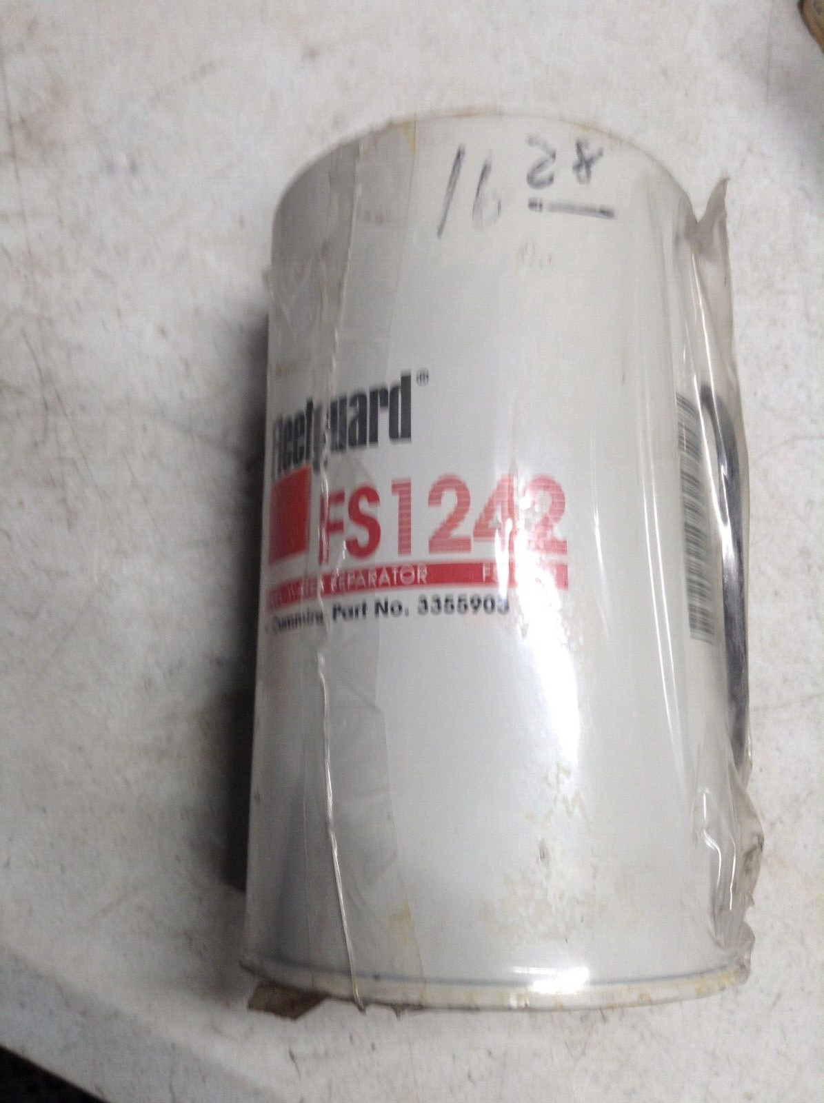 FLEETGUARD FS1242 - Fuel filter cross reference