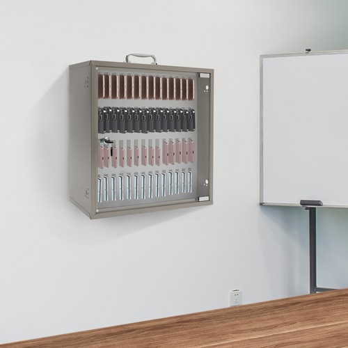 Cell Phones Storage Cabinet Clear Acrylic Door 60 Slots Phone Storage ...