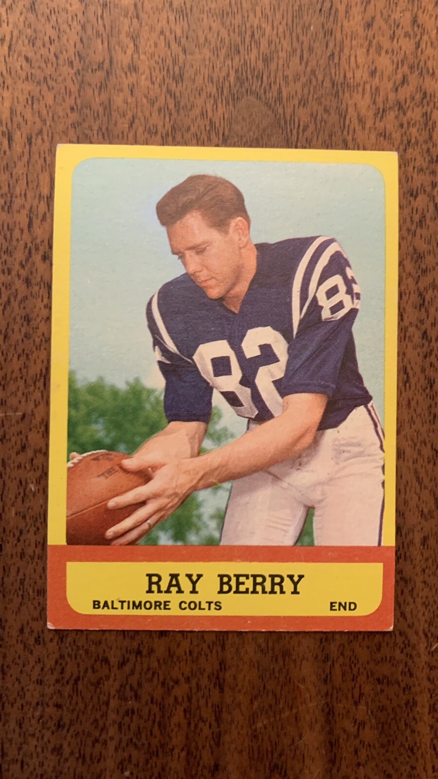 1963 Topps Ray Berry #4 Baltimore Colts | eBay