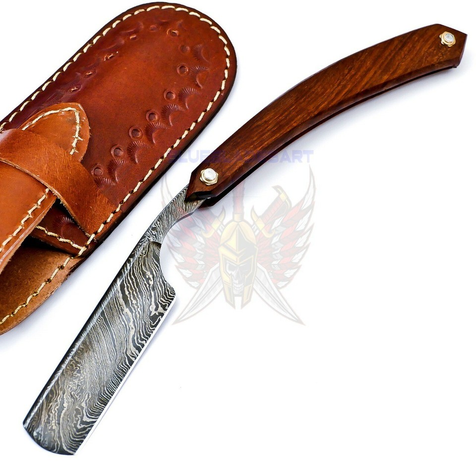 9.0" Handmade Damascus Folding Pocket Custom hand made Blade Straight ...