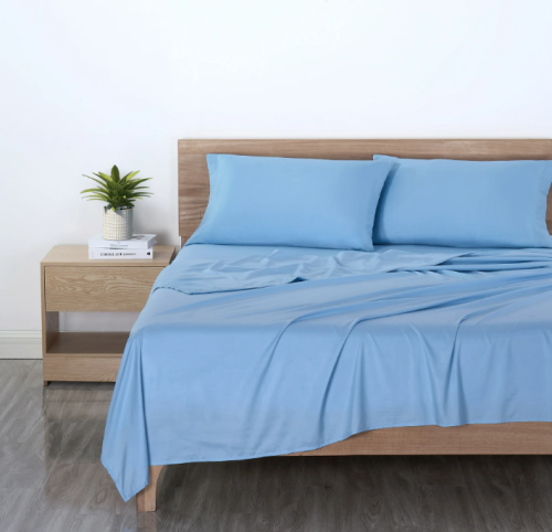 Basic Value Microfiber Sheet Set, Queen, Blue, 4 Piece | eBay