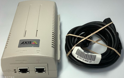 Axis T8123 High PoE-30W MIDSPAN 1-PORT with ac adapter | eBay