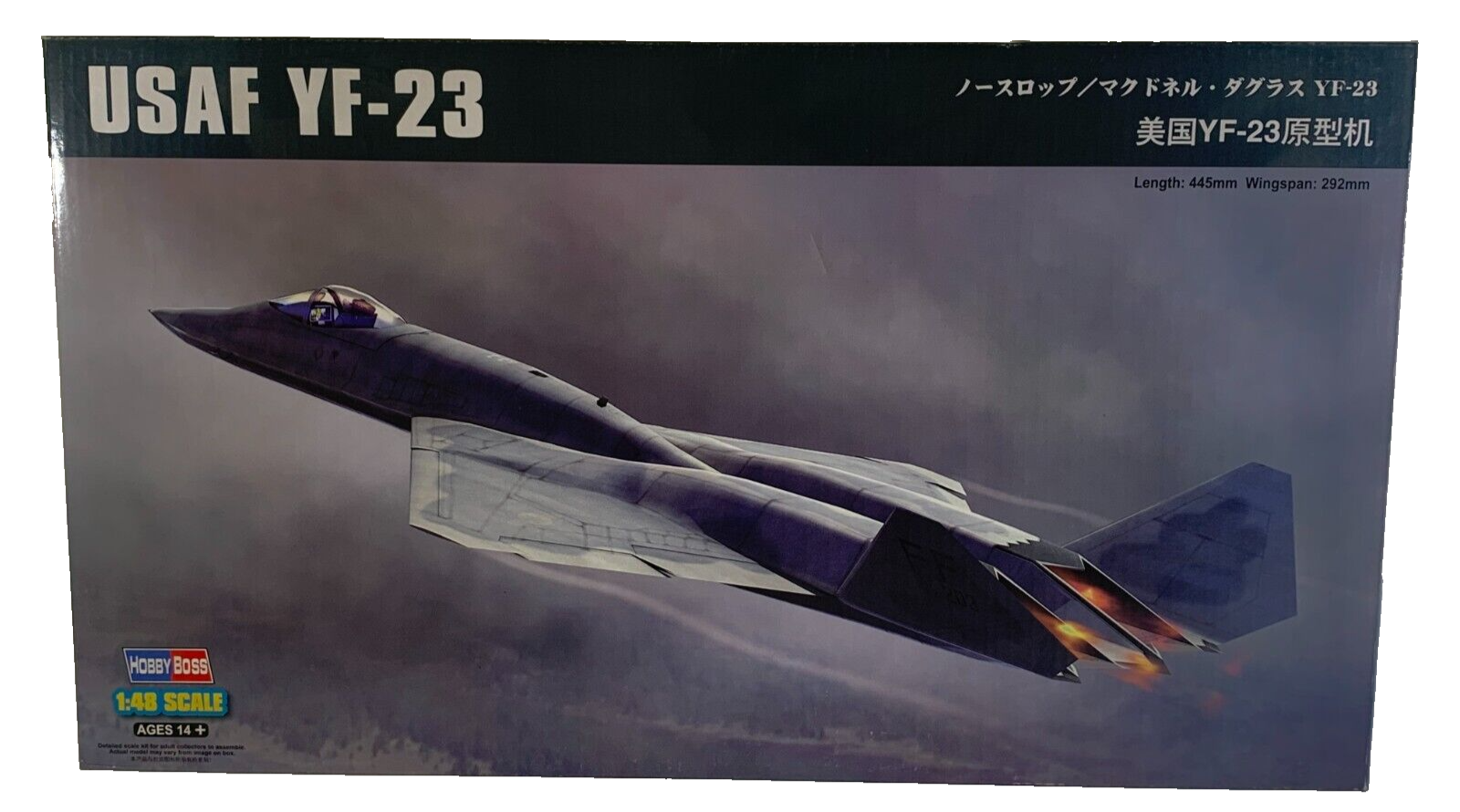 Hobby Boss 1/48 USAF YF-23 Model Kit #81722 Stealth Fighter Jet | eBay