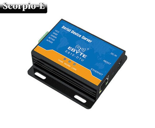 RS485/232 To Ethernet RJ45 Serial Port Server TCP UDP Full Duplex ...