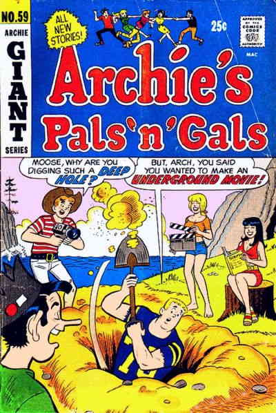 Archie's Pals 'n Gals #59 FN; Archie | August 1970 Giant Series - we ...
