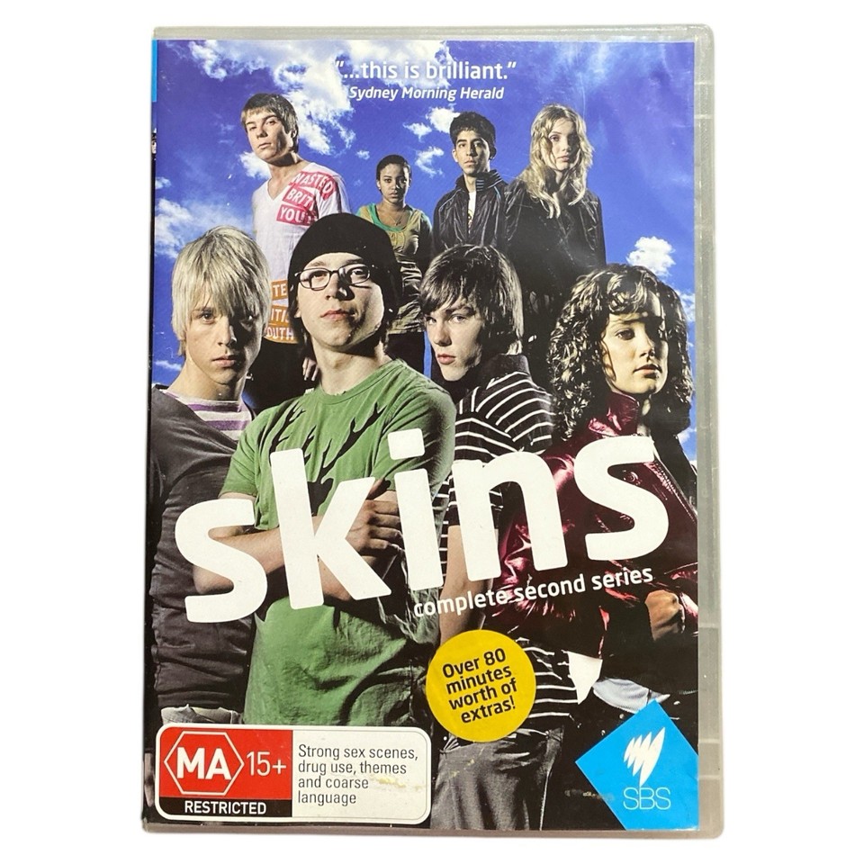Skins Complete Series 1-6 DVD Set SBS MA15+ R18+ British TV Sitcom ...