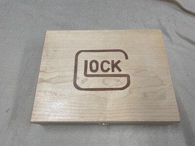 Hand Crafted Glock Solid wood Storage boxes, gun case, display box ...