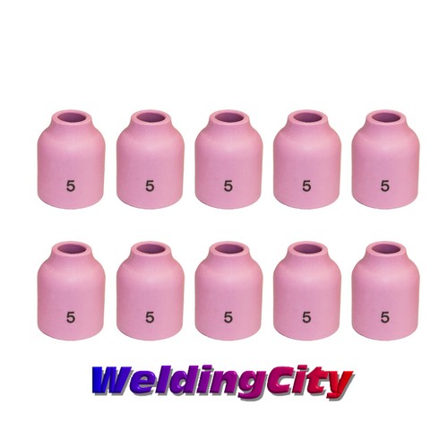 WeldingCity® 10-pk Ceramic Gas Lens Cup 53N59 #5 5/16" TIG Welding ...