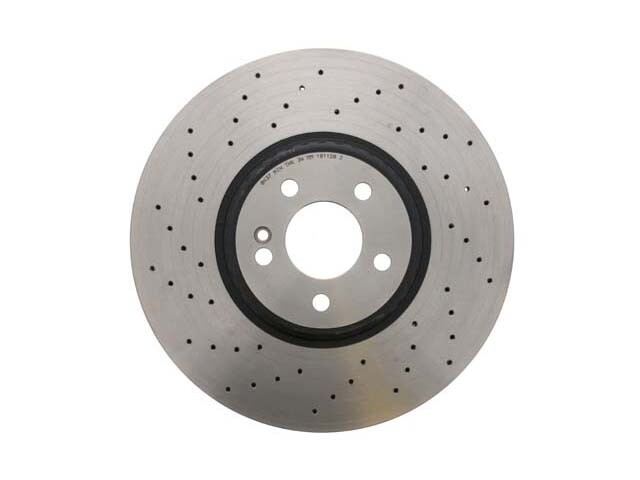 2x FREMAX PAINTED 0004212312 Brake Disc Mercedes-Benz E450, C43 AMG ...