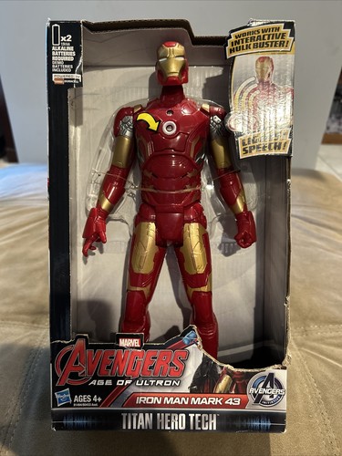 Marvel Avengers Age of Ultron Titan Hero Tech Iron Man 12" Figure ...