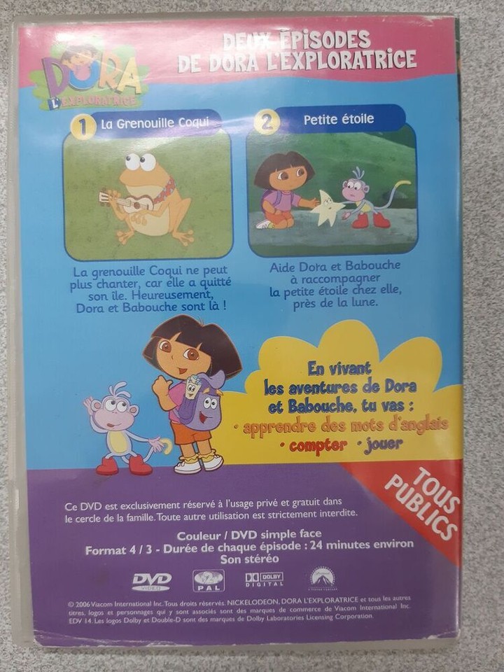 DVD Serie Dora Vol. 10 Condizioni | eBay