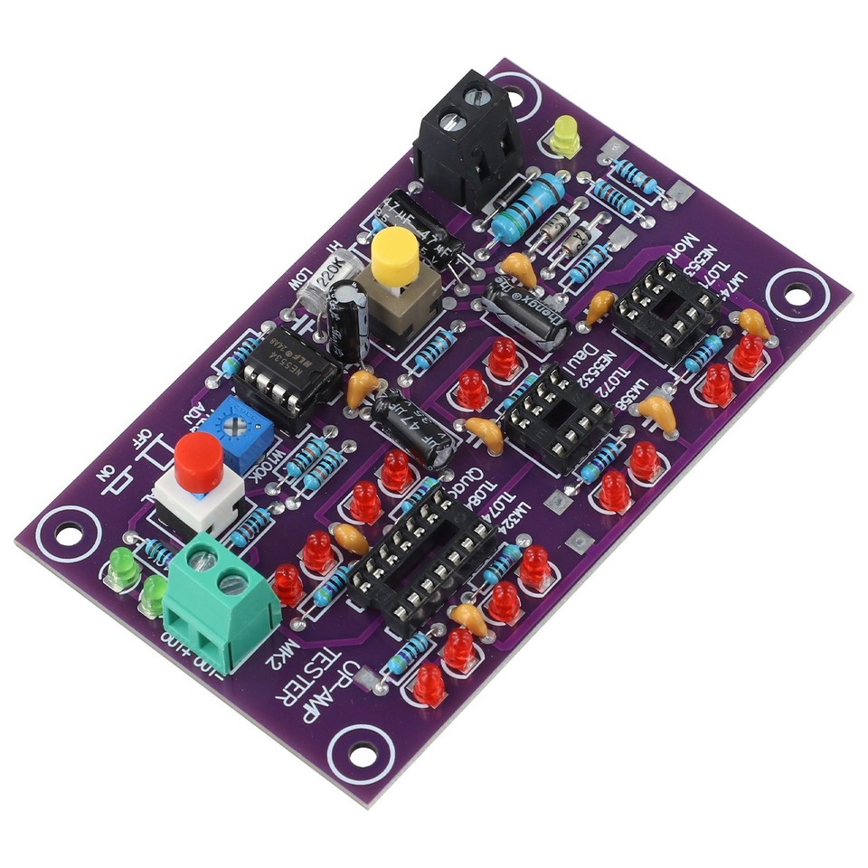 For Circuit Testing Op Amp Test Board Dual Op Amp Testing Input Signal ...