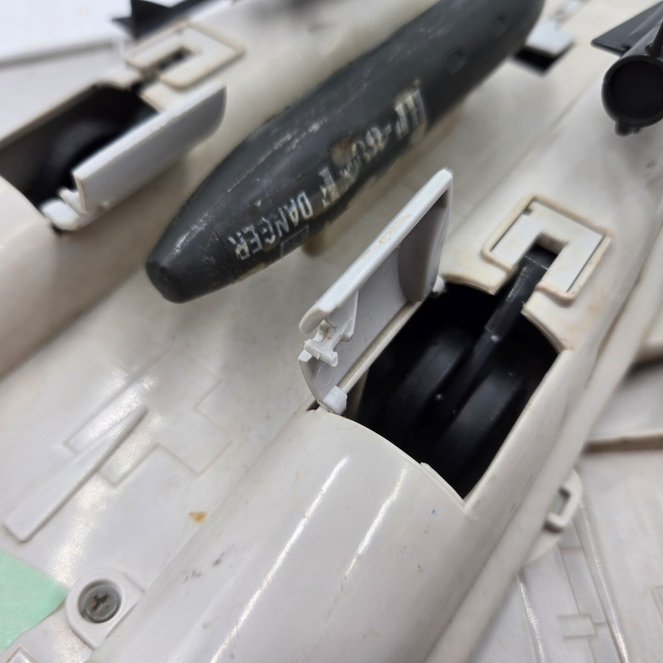 1983 GI Joe SKYSTRIKER Jet w/ ACE Figure Near Complete F14 ARAH XP-14F ...