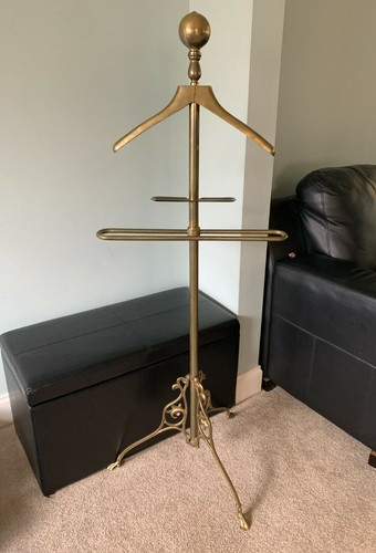Vintage brass butler valet - Gem