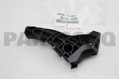 5211612380 Genuine Toyota SUPPORT, FRONT BUMPER SIDE, LH 52116-12380 | eBay