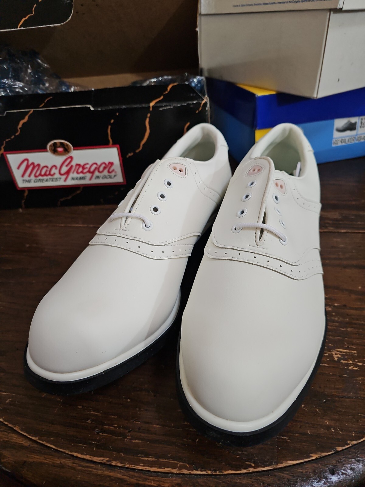 Vintage MacGregor Men's Classic Saddle Golf Shoes Size 8 NWT | eBay
