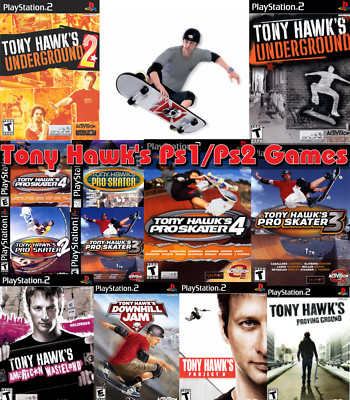 Tony Hawk's Games Resurfaced and Tested Ps2 Playstation 2 | eBay