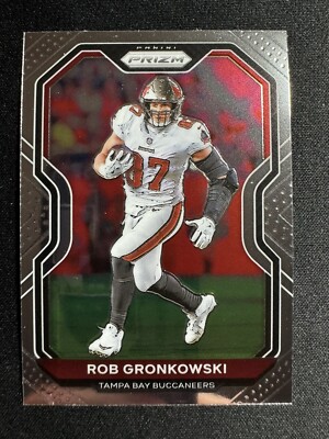 Rob Gronkowski 2020 Prizm Football #256 Tampa Bay Buccaneers + BONUS ...