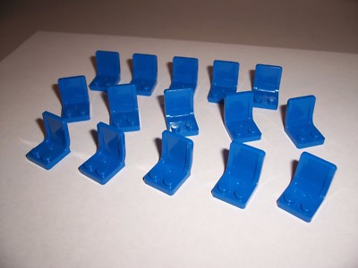 LEGO -SEATS / CHAIRS - BLUE (15 pcs) - NEW! | eBay