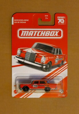 Matchbox Red Edition Mercedes-Benz 220 SE Sedan | eBay