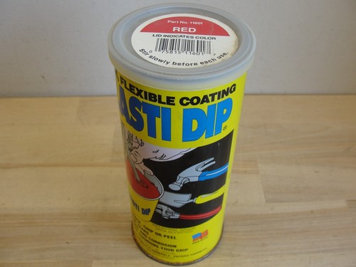 NEW PLASTI DIP HEAVY DUTY FLEXIBLE RUBBER COATING 14.5 FL. OZ. RED ...