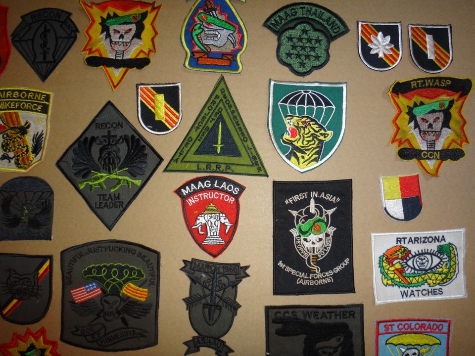 63 Vietnam War US Army SPECIAL FORCES, MAAG, MACV-SOG Patches | eBay