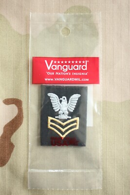 USN US NAVY PO1 E-6 PETTY OFFICER NWU COLD WEATHER UNIFORM BLACK ...