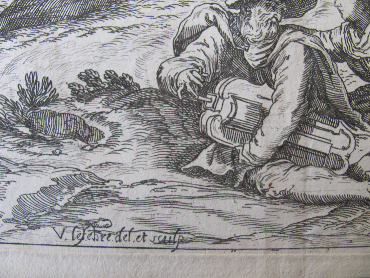 1682 Valentin Lefevre [Lefebre] Etching From 'Opera Selectiora' | eBay