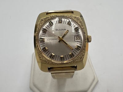 u138 Bulova 1973 N3 Automatic Date Wrist Watch | eBay