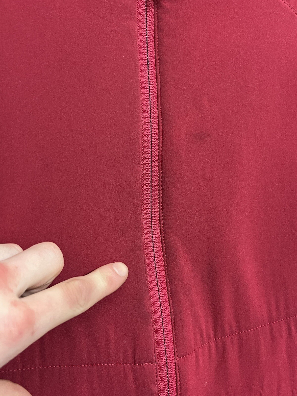 Unisex Full Zip Mountain Warehouse Red Windbreaker Polartec Fleece Size ...