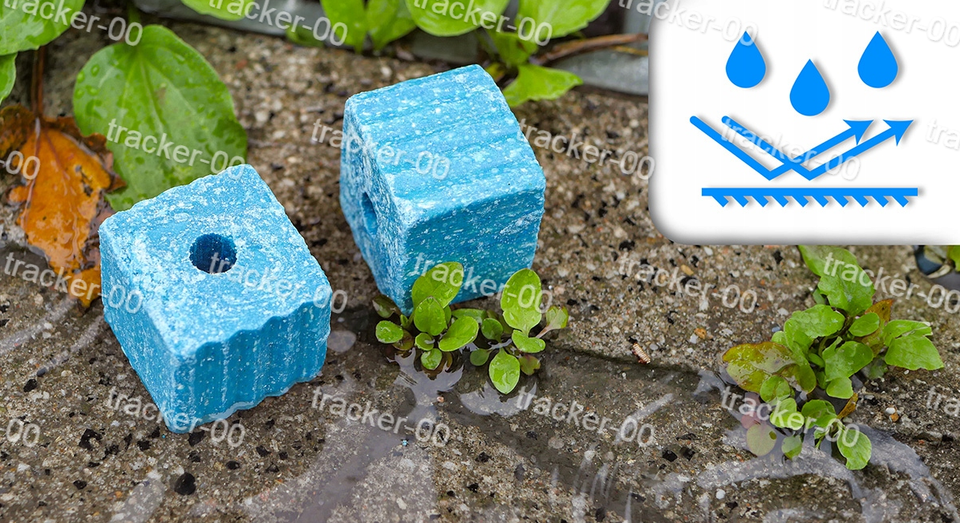 Strong Rat Poison Single Feed Rat & Mouse Killer Poison Bait Blocks 50g ...