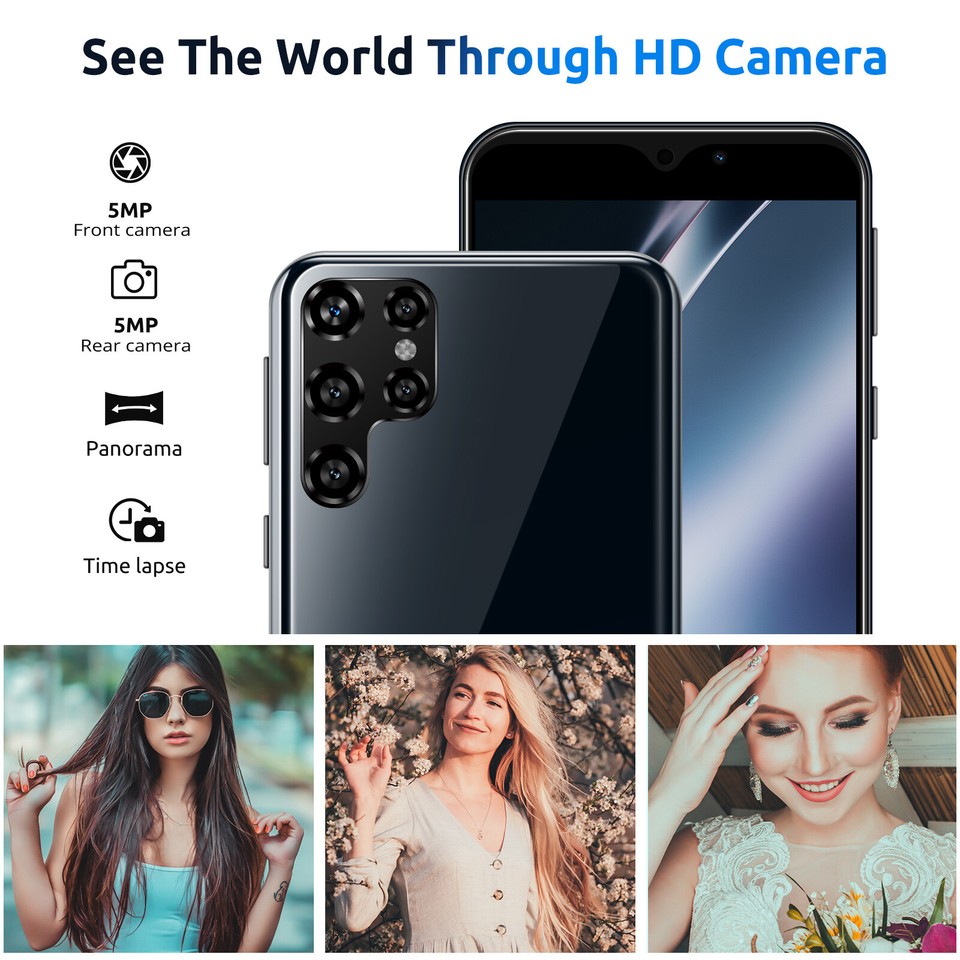 2025 New Unlocked Smartphone Android Quad Core Dual SIM 6 in 4G Cheap ...