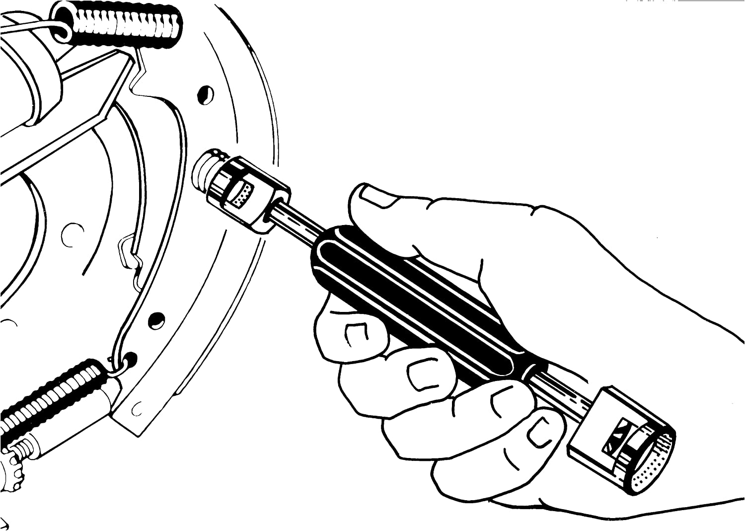 Universal Brake Shoe Retaining Spring Tool | eBay