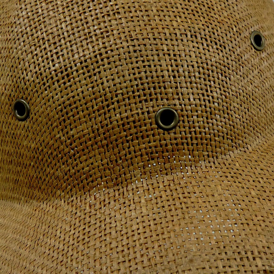 African Safari Jungle Sun Hat Toyo Pith Helmet With Sweatband Dark Tan ...