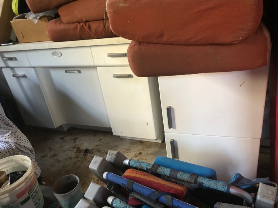 1950s white metal kitchen cabinets (Tracy brand) | eBay