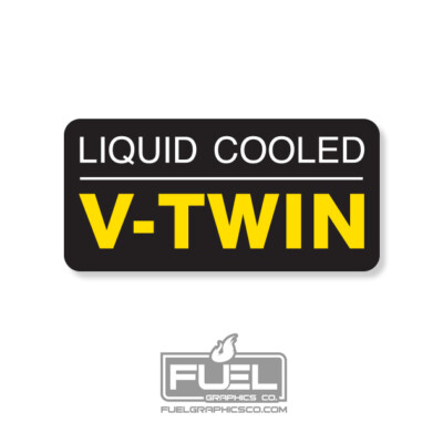 Liquid Cooled VTWIN Lawn Tractor Premium Vinyl Decal / Sticker ...